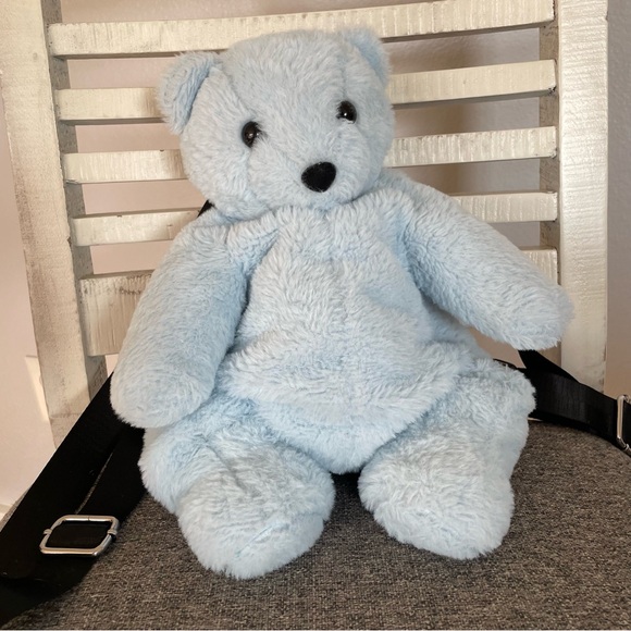 Dolls Kill | Bags | Mr Snuggles Bear Backpack Light Blue Delias By ...